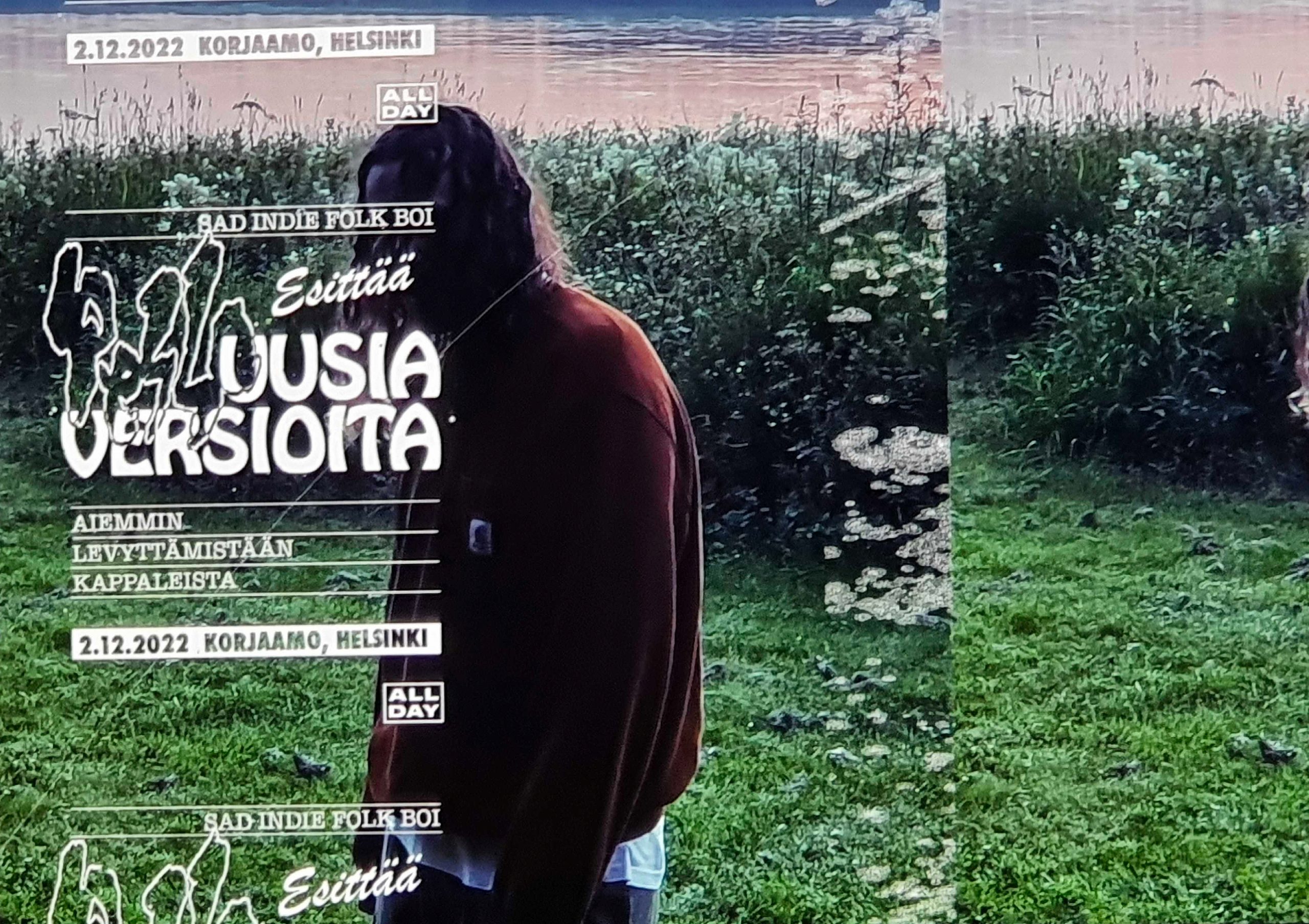 SAD INDIE FOLK BOI PESSO – Kulttuuritehdas Korjaamo