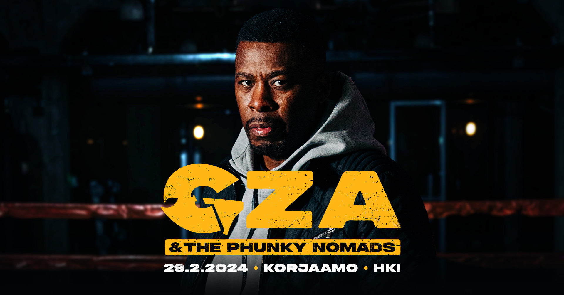 LOPPUUNMYYTY: GZA & Phunky Nomads – Kulttuuritehdas Korjaamo