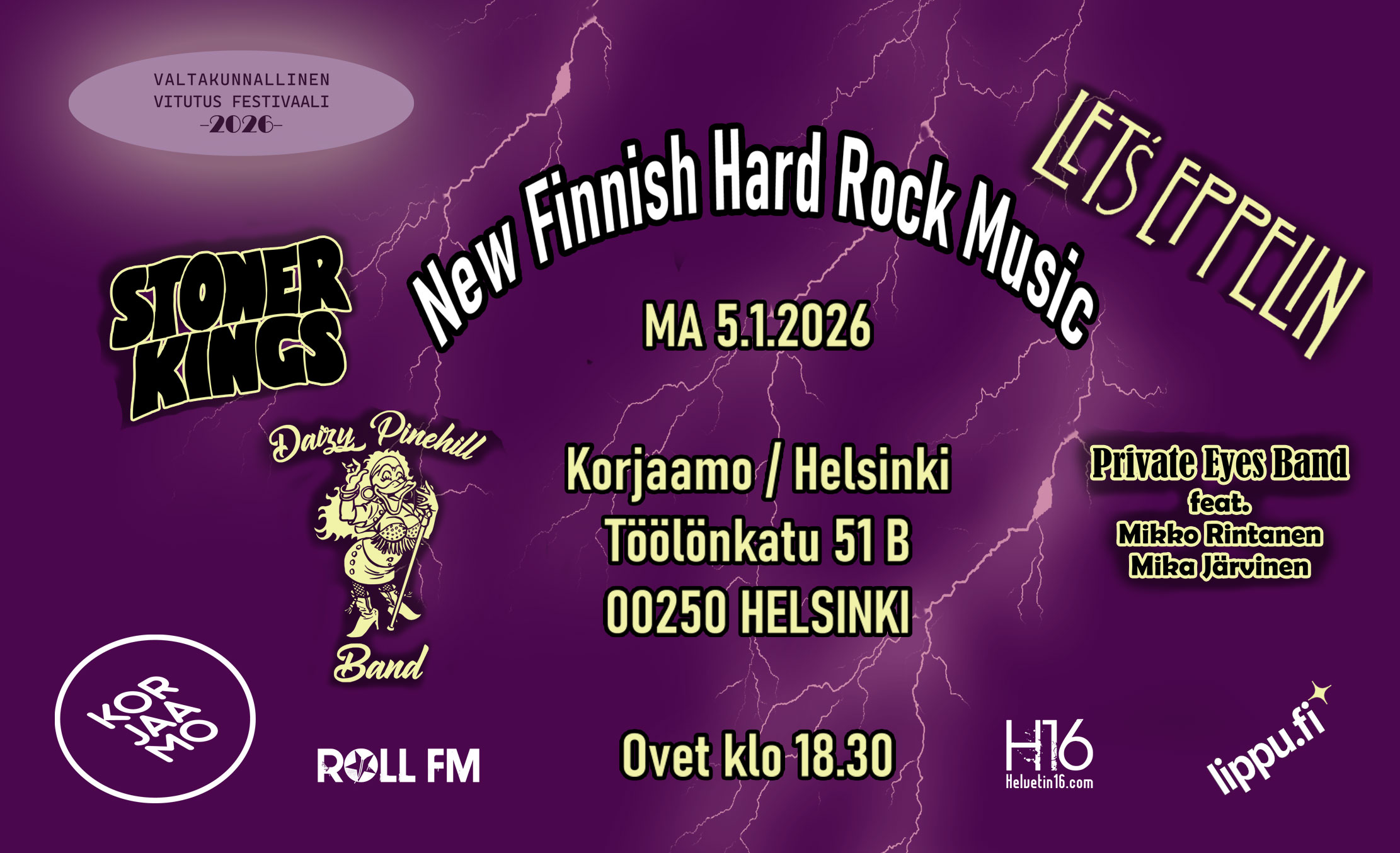 New Finnish Hard Rock Music: Valtakunnallinen Vitutusfestivaali ...